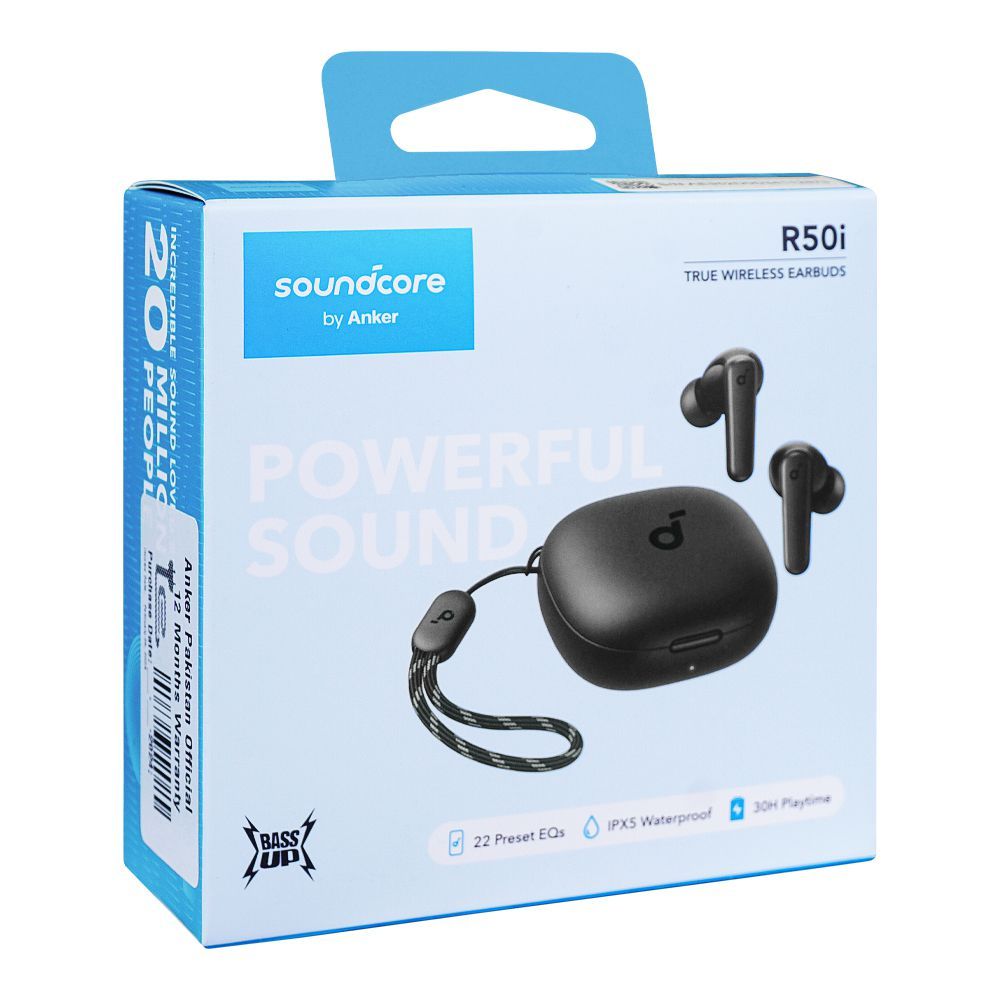 Buy Anker Soundcore R50I True Wireless Earbuds, Black, A3949H11 Online ...