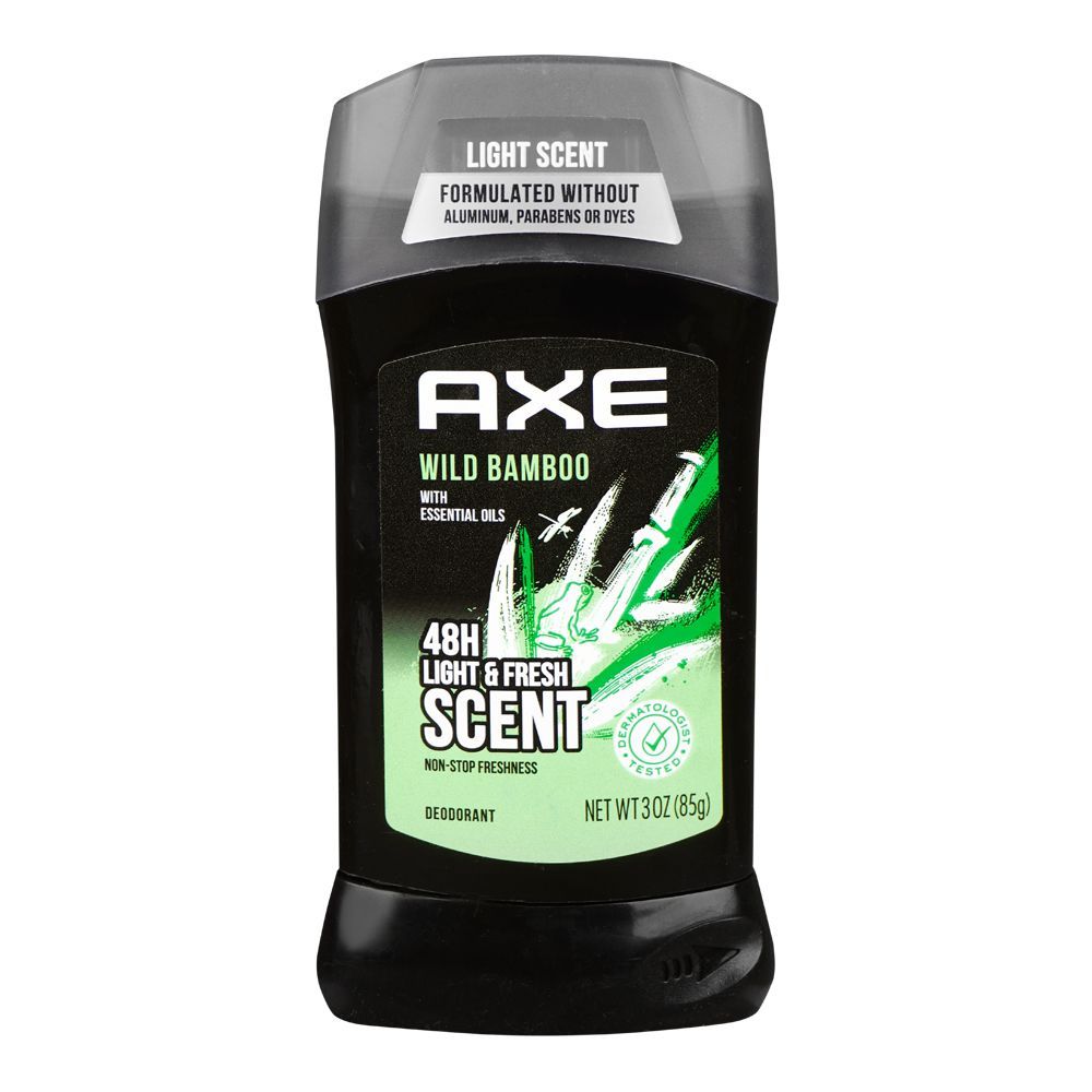 Order Axe Wild Bamboo Deodorant Stick For Men, 48 Hours Protection, 85g ...