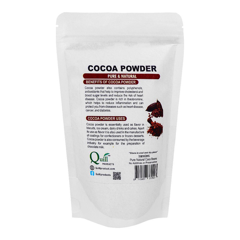 Buy Quill Cocoa Powder, 150g Online at Best Price in Pakistan - Naheed.pk