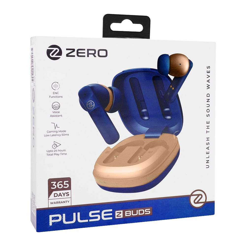 Order Zero Pulse Z ENC Wireless Earbuds, Blue & Coffee Online at Special Price in Pakistan ...