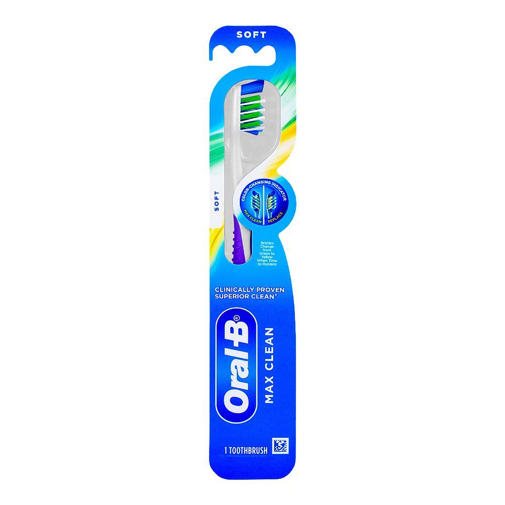 Order Oral-B Max Clean Toothbrush, Soft Online at Best Price in ...