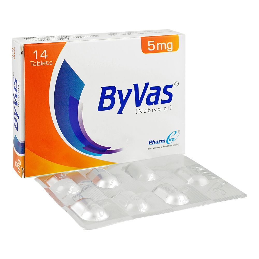 Byvas Tablets 5mg, Box (14 Tablets)
