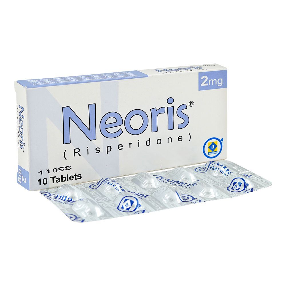 Neoris Tablets 2mg, Box (10 Tablets)