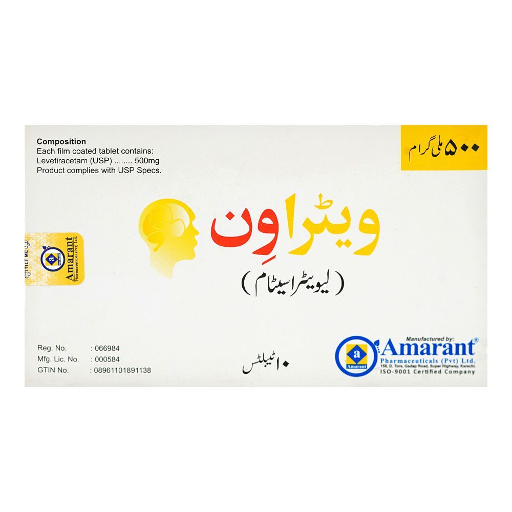 Vetrawin Tablets 500mg, Box (10 Tablets)