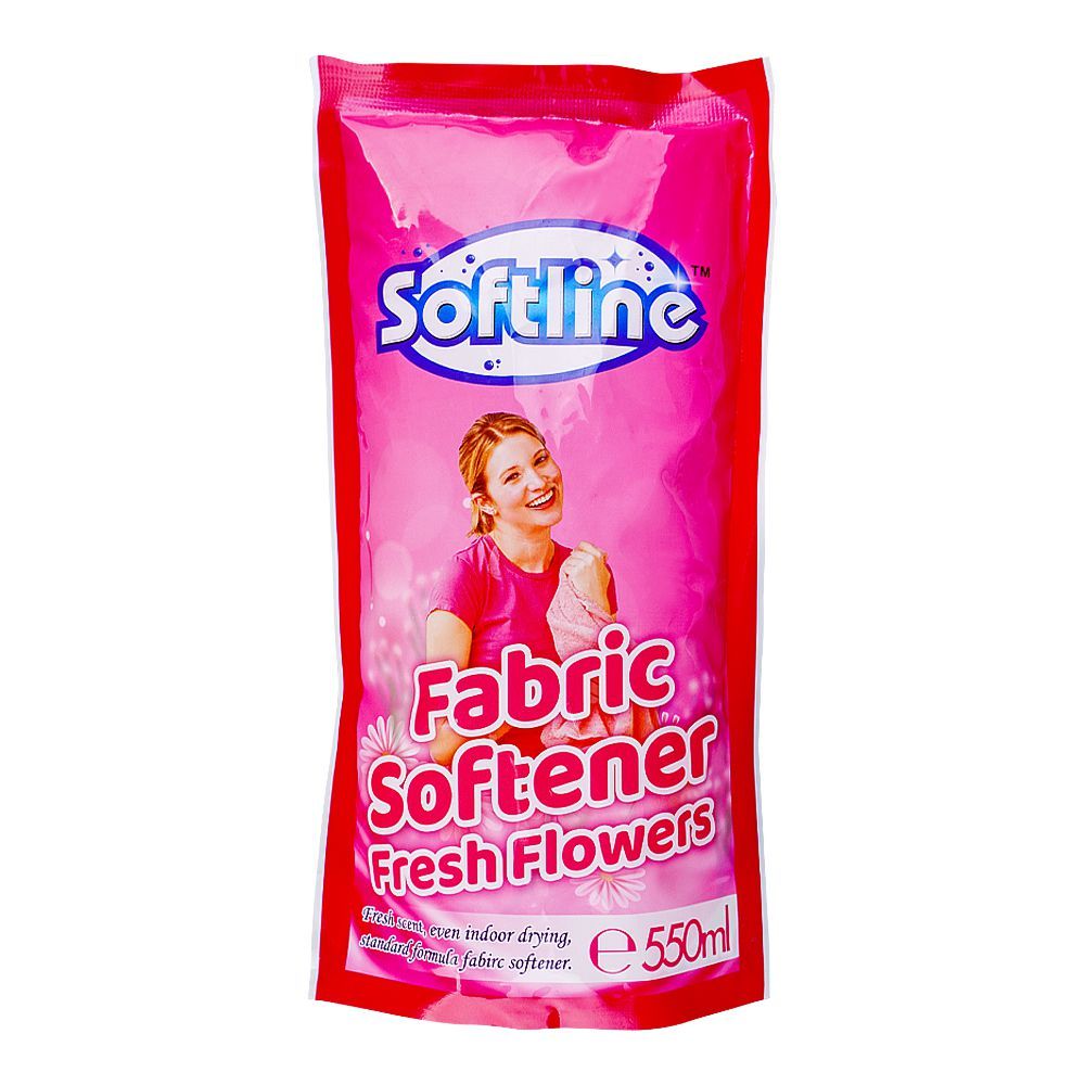 Order Softline Fabric Softner Fresh Flowers, Pink Pouch, 550ml Online ...