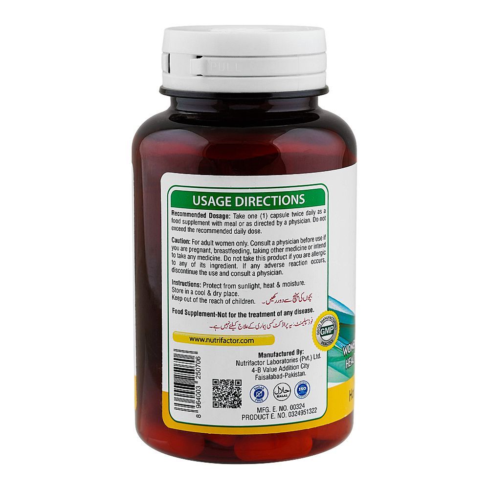 Nutrifactor Oxitol Women's Health Hormonal & Ovarian Support Supplement ...