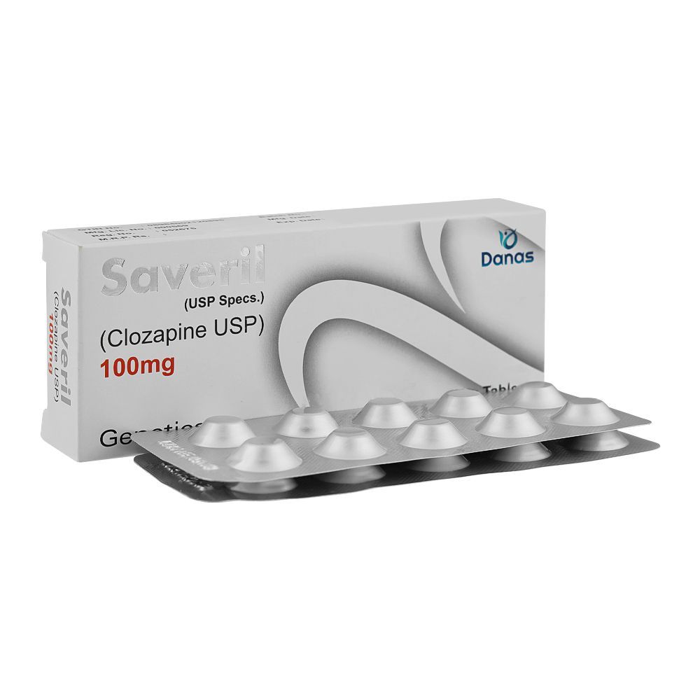 Saveril Tablets 100mg, Strip (10 Tablets)