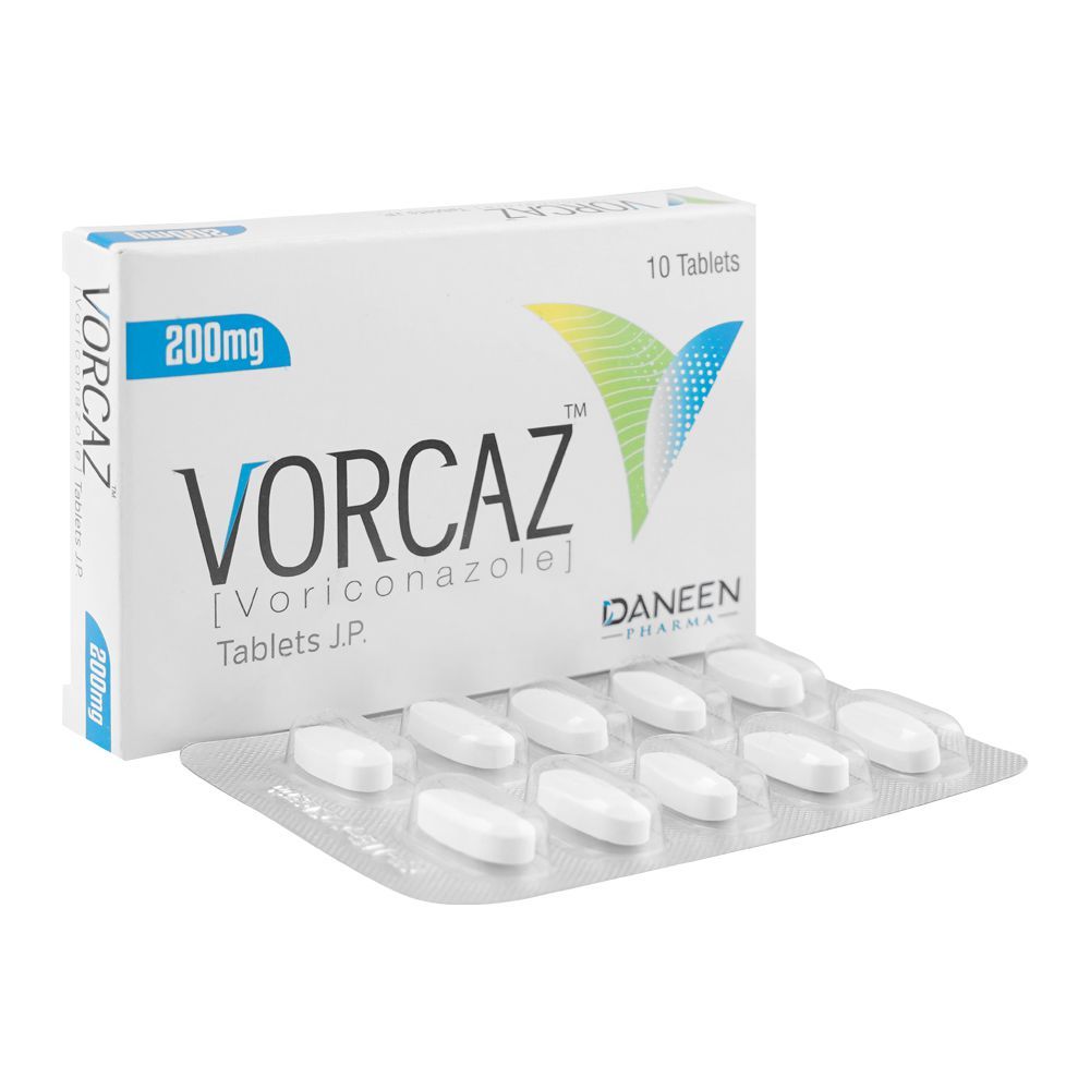 Daneen Pharma Vorcaz, 200mg, 10 Tablets Box