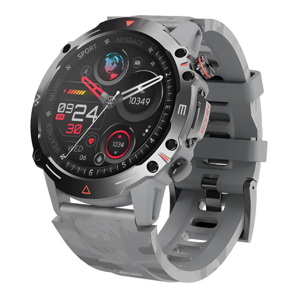Buy Ronin R-012 Rugged Design Smart Watch, 1.43" Always On Amoled ...