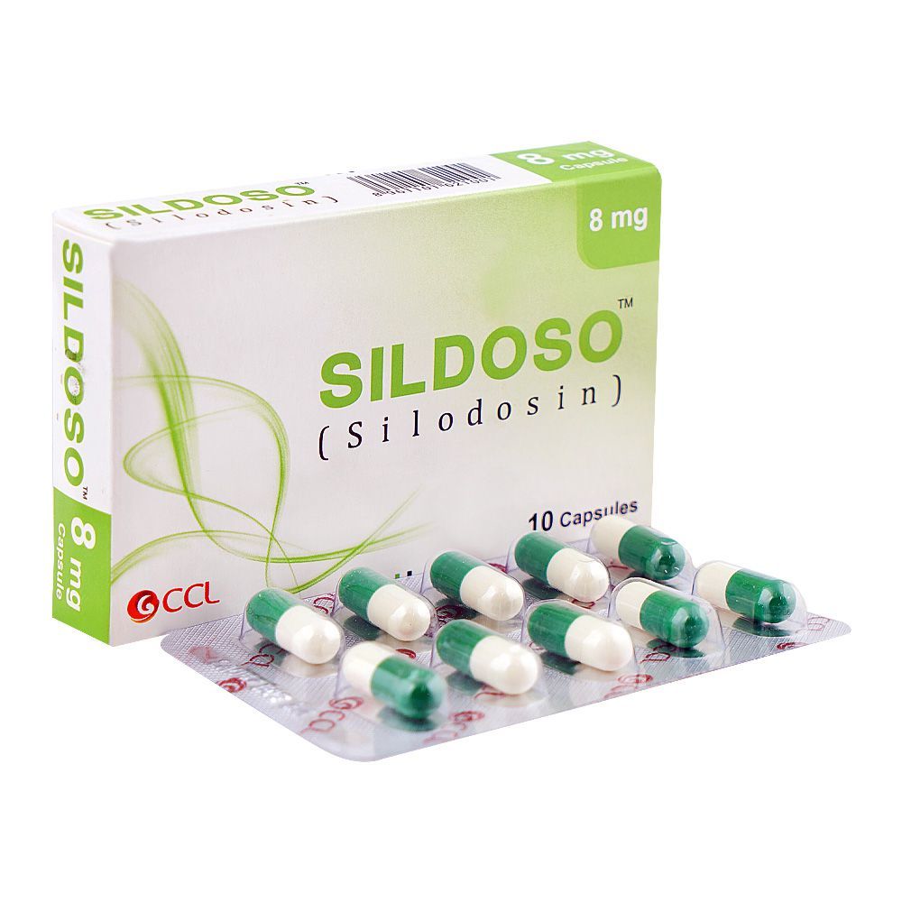 CCL Pharmaceuticals Sildoso Capsule, 8mg, 10-Pack