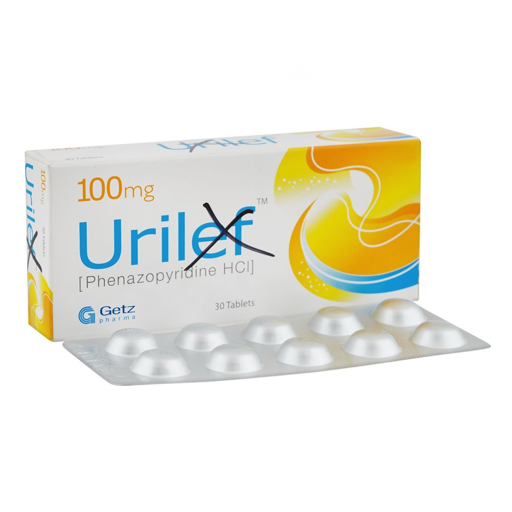 Urilef 100mg, Strip (10 Tablets)