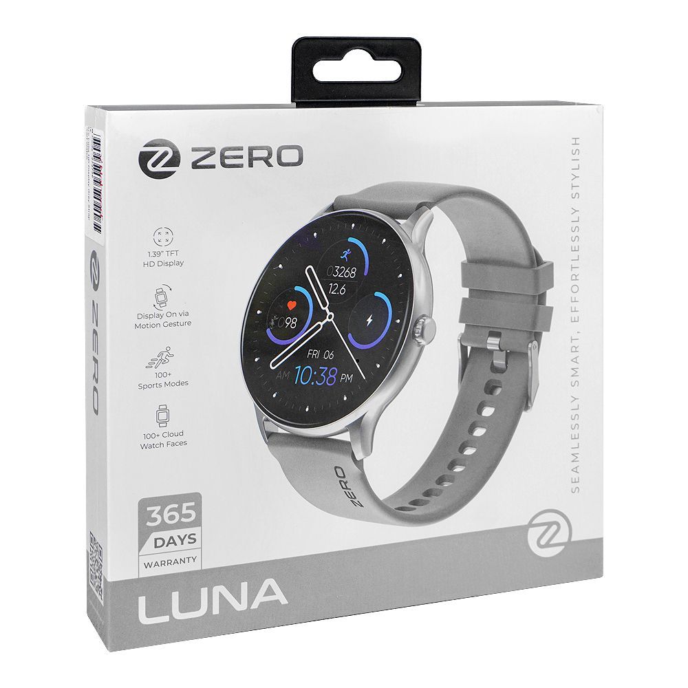 Buy Zero 1.39" TFT HD Display Luna Smart Watch, Motion Gesture, 100 ...