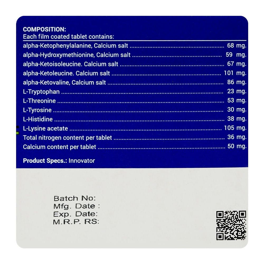 Ketorite Tablets, Strip (10 Tablets)