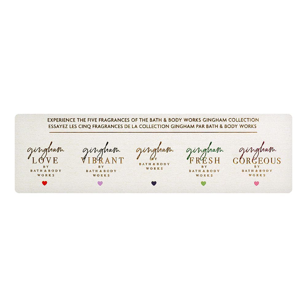 Order Bath & Body Works Gingham Set, Fragrances For Women, Gorgeous ...