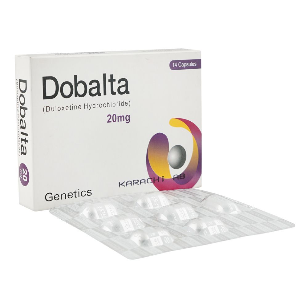 Genetics Pharmaceuticals Dobalta Capsule, 20mg, 14-Pack
