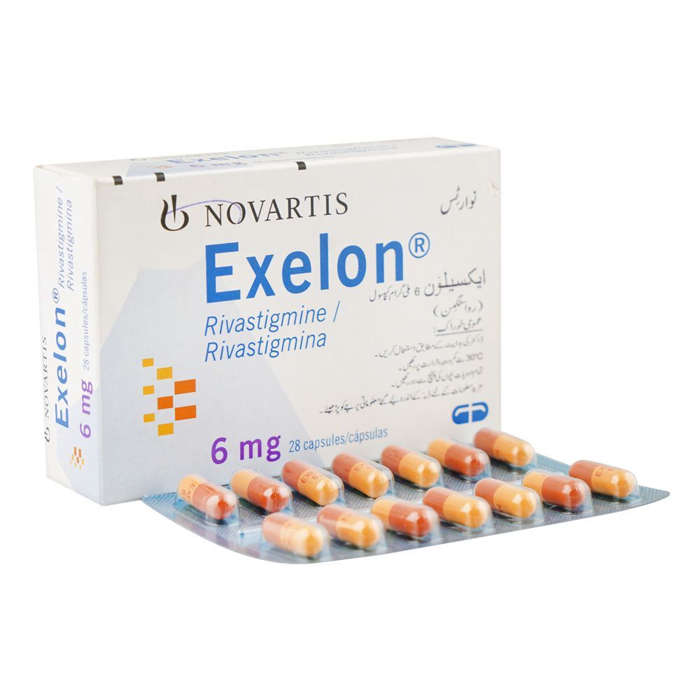 Novartis Pharmaceuticals Exelon Capsule, 6mg, 1-Strip