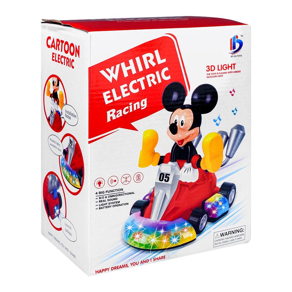 Order Live Long Whirl Electric Racing Mickey, For 3+ Years Kids, 8899 ...