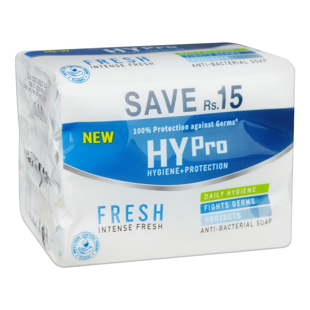 Buy Hypro Fresh Anti-Bacterial Blue Soap, 3x120g Online at Best Price ...
