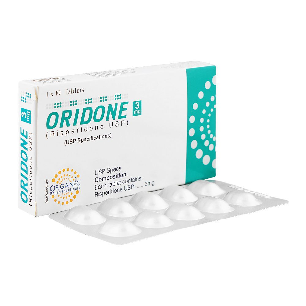Organic Pharmaceuticals Oridone Tablet, 3mg, 10-Pack