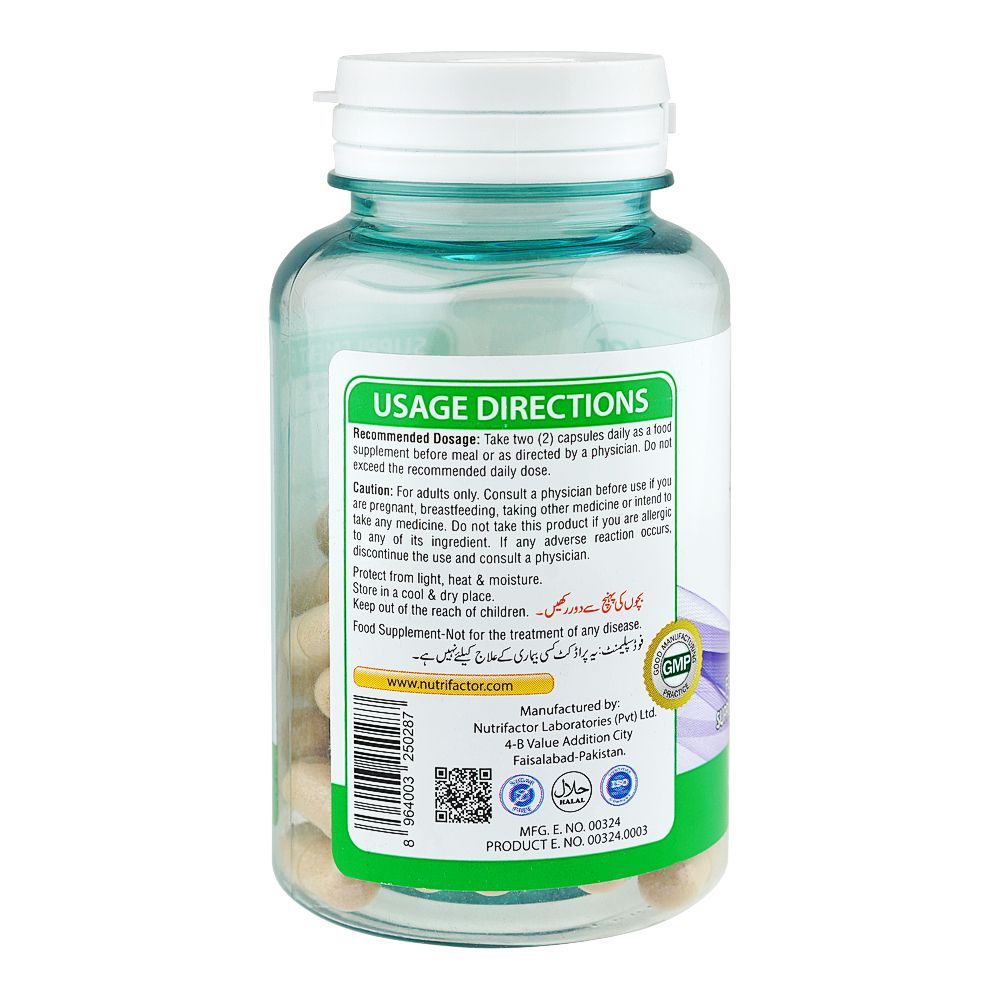 Nutrifactor Leanax Food Supplement, Bottle (60 Capsules)