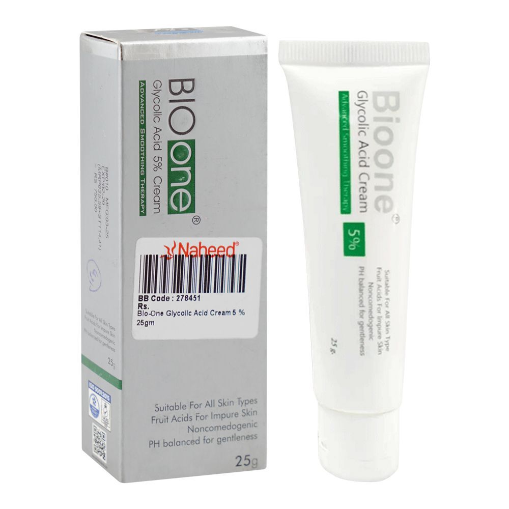 Whiz Laboratories Bio-One Cream, Glycolic Acid 5 % For All Types Of ...