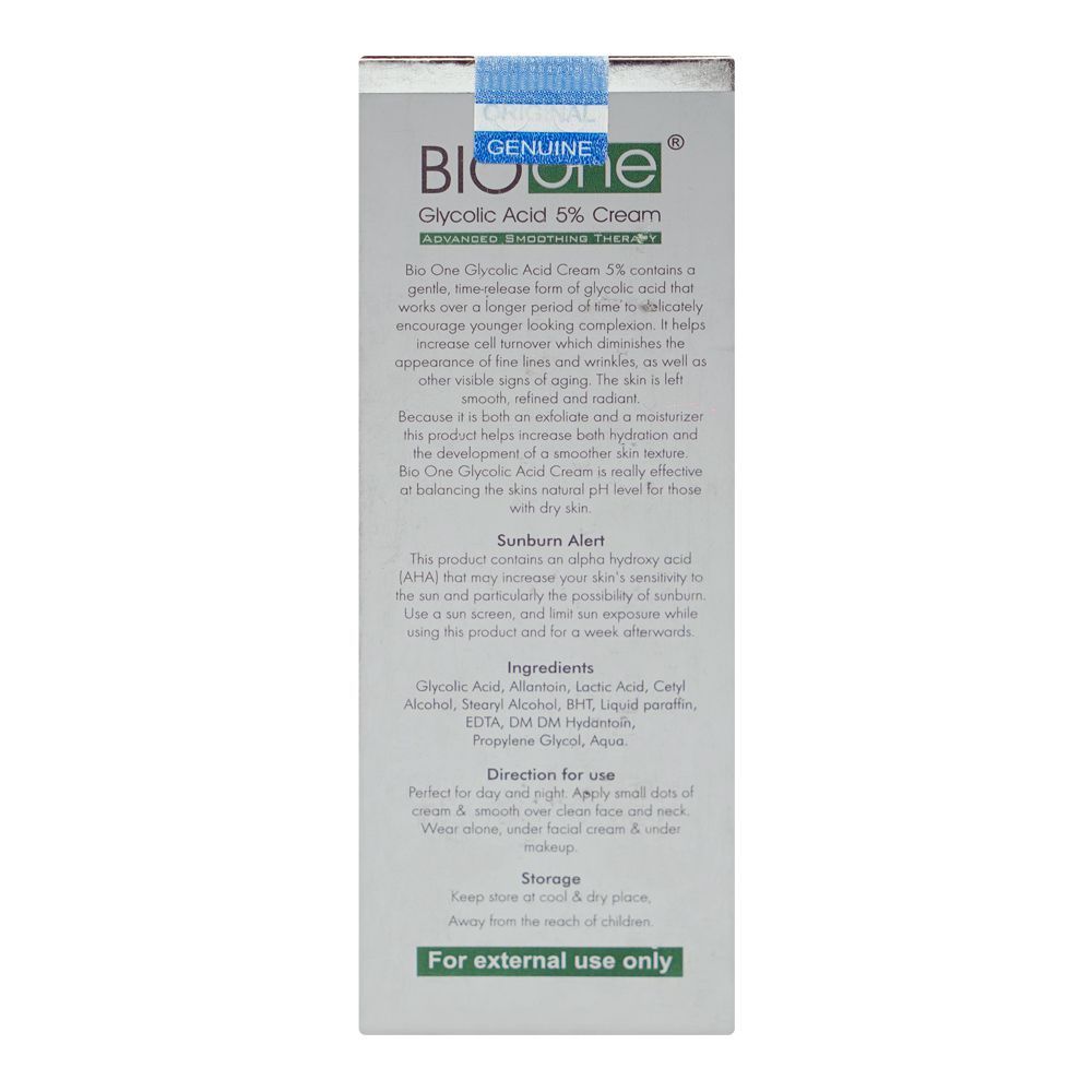 Whiz Laboratories Bio-One Cream, Glycolic Acid 5 % For All Types Of ...