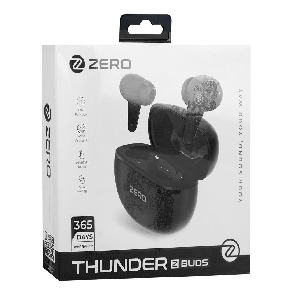 Order Zero Carbon Z Wireless Earbuds, IPX5 Water Resistant, Black ...
