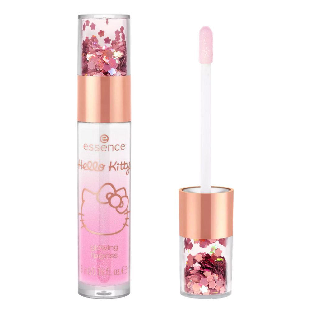 Buy Essence Hello Kitty Glowing Lipgloss, 5ml, 01 Today just Got Cuter ...