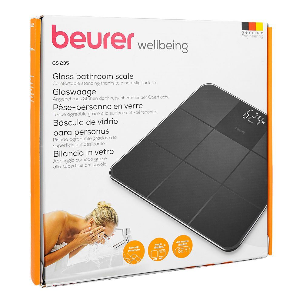 Buy Beurer Glass Scale, GS-235 Online at Best Price in Pakistan - Naheed.pk
