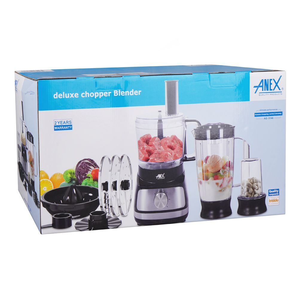 Order Anex Deluxe Chopper & Blender, 600W, Black, AG-3146 Online at ...
