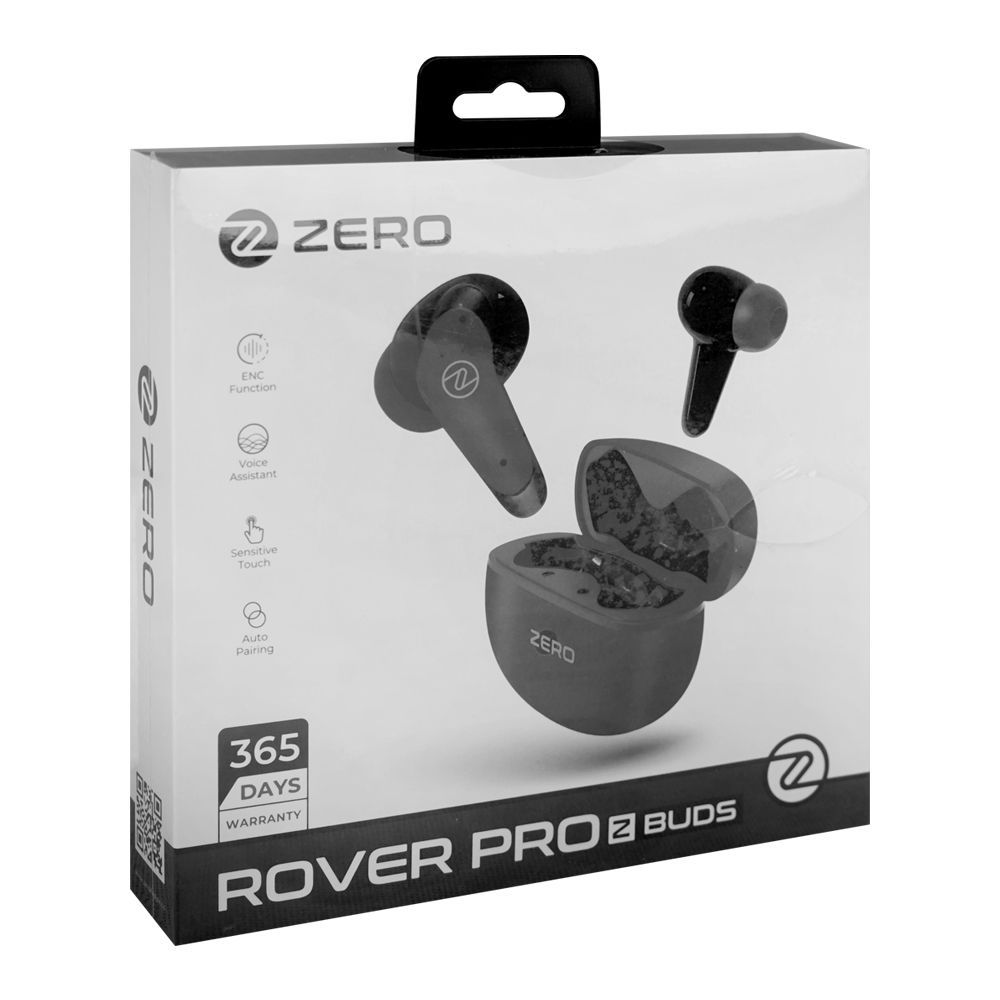 Order Zero Rover Pro Wireless Earbuds, IPX4 Waterproof, Black Online at ...