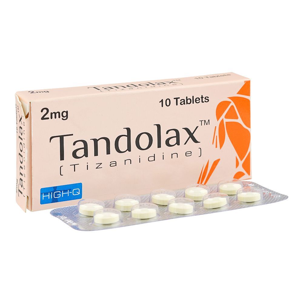 Tandolax Tablets 2mg, Box (10 Tablets)
