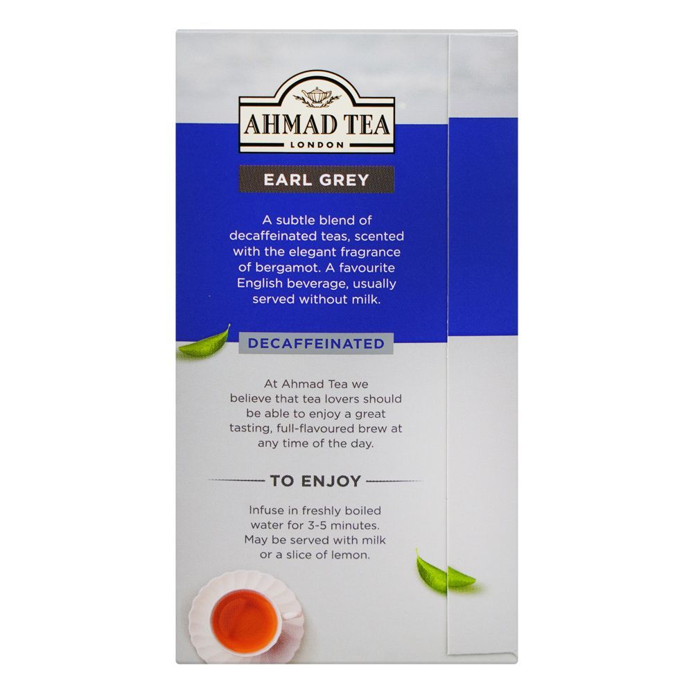Purchase Ahmad Tea Decaffeinated Earl Grey Tea Bags, 20-Pack Online at ...