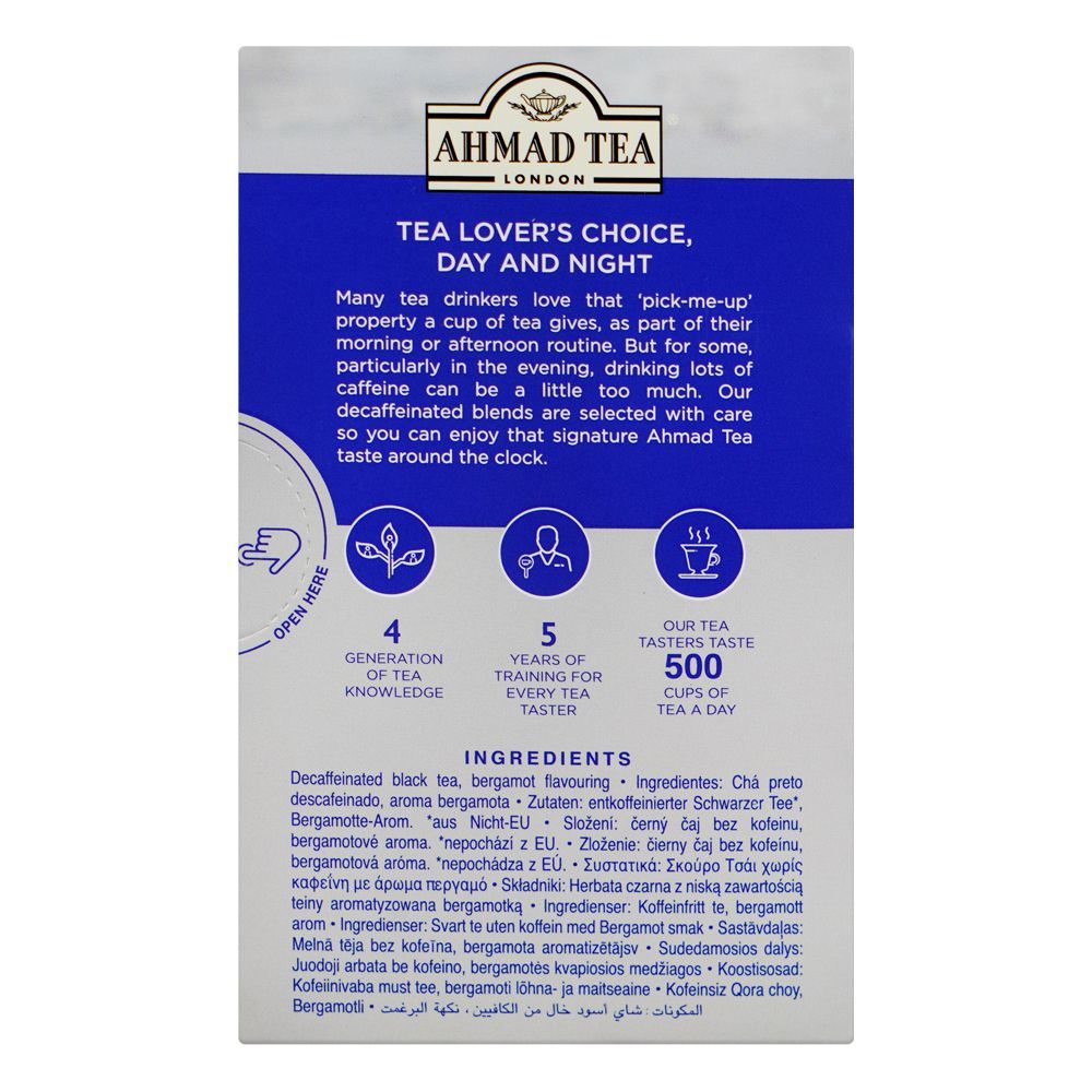 Purchase Ahmad Tea Decaffeinated Earl Grey Tea Bags, 20-Pack Online at ...