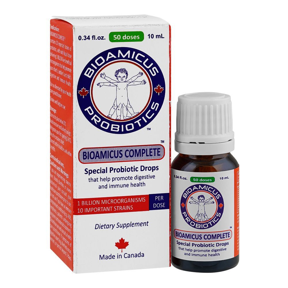 Bioamicus Probiotics Complete Drop, 10ml