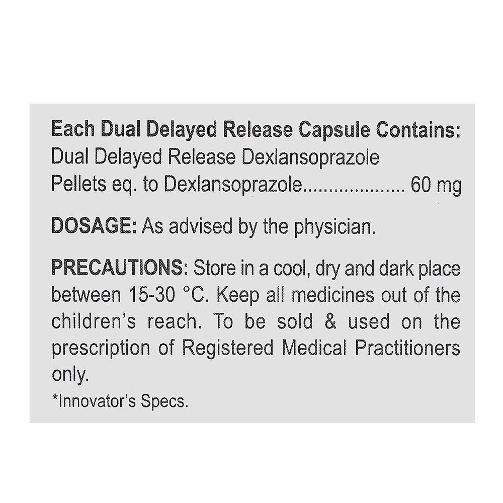 Werdex 60mg, Strip (10 Capsules)