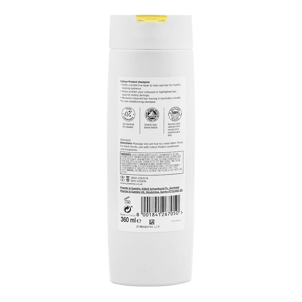Pantene Active Pro-V Color Protect Shampoo, 360ml