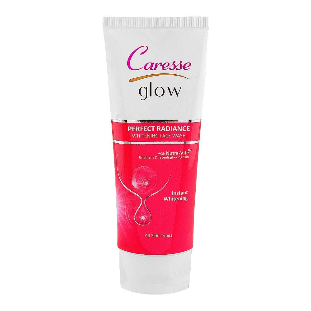 Caresse Glow Perfect Radiance Whitening Face Wash, For All Skin Types ...