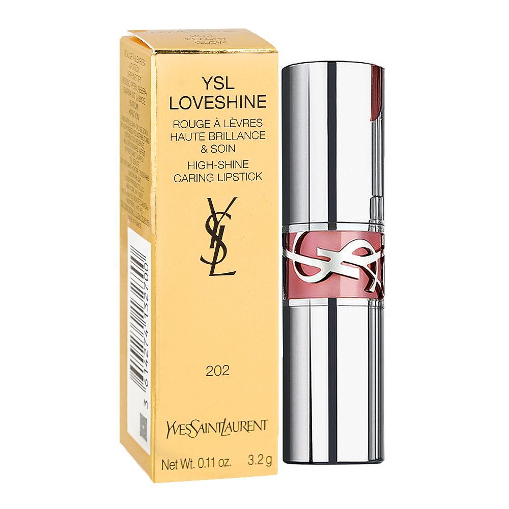Yves Saint Laurent Love Shine Lipstick, 3.2g, 202 Peachy Glow