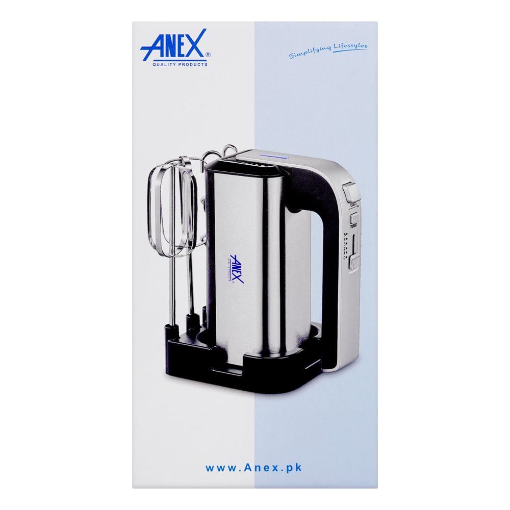 Anex Deluxe Hand Mixer, 450W, Black, AG-821