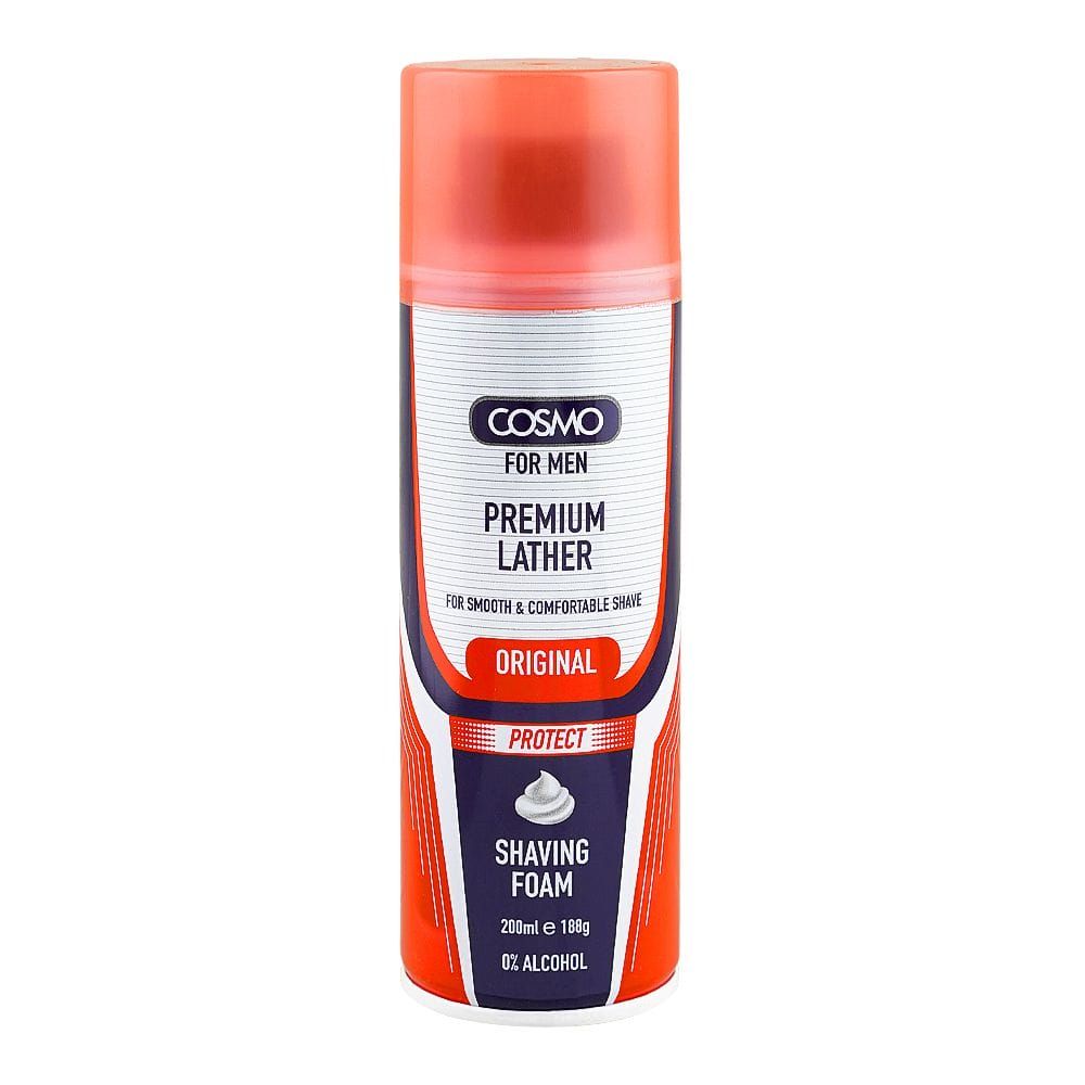 Cosmo Men Original Protect Shaving Foam, 200ml