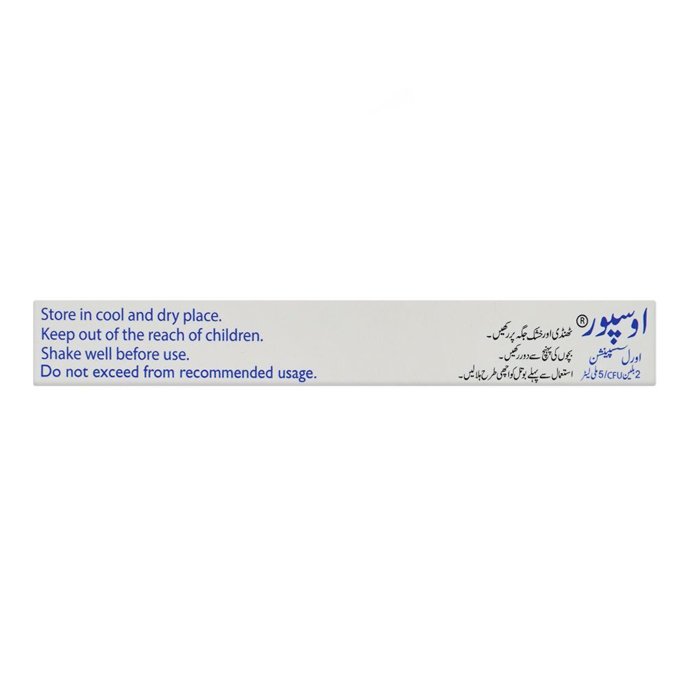 Ospor 2 Billion Cfu Oral Suspension 5ml, Box