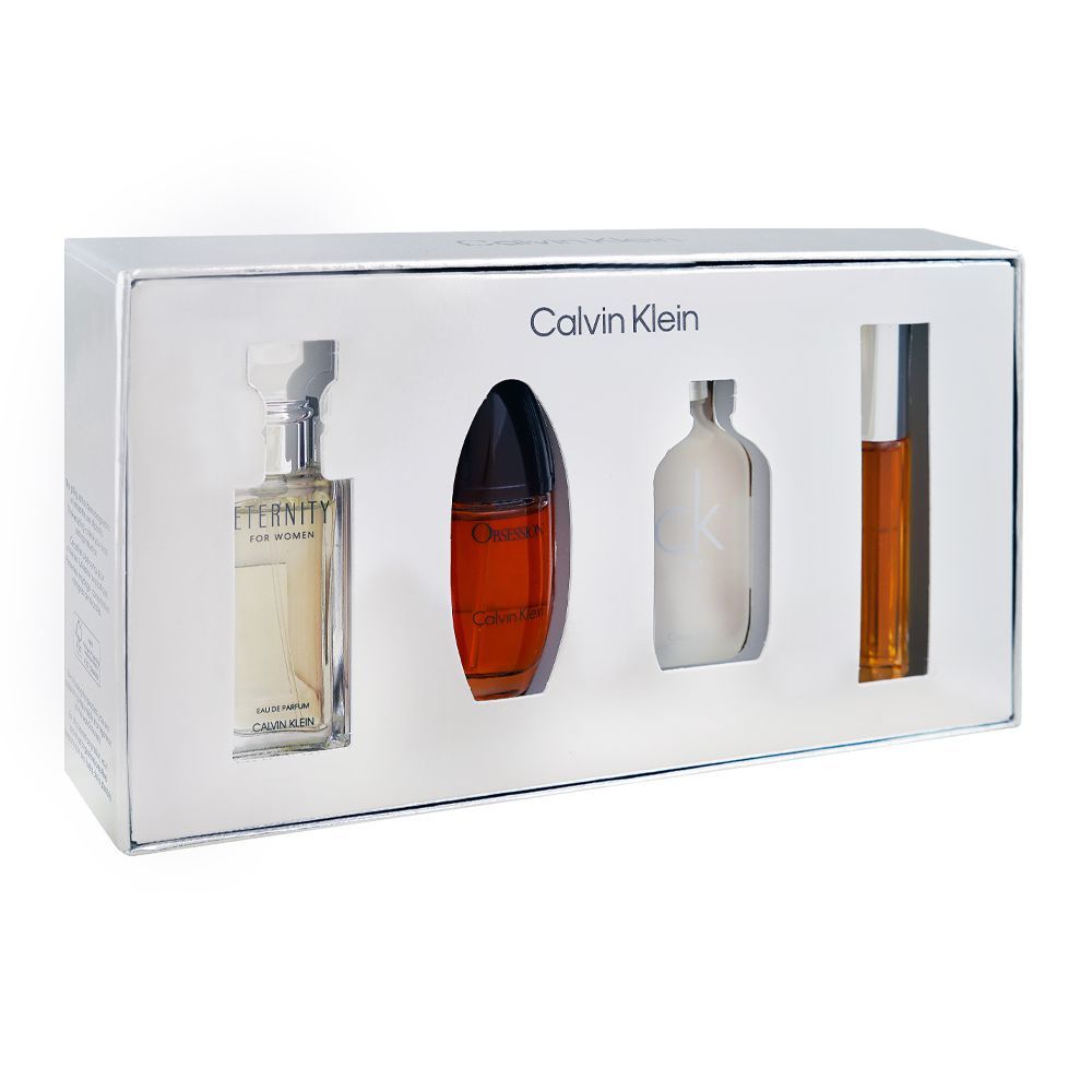 Calvin Klein Mini Gift Set For Women, (Eternity, Obsession, Ck One ...