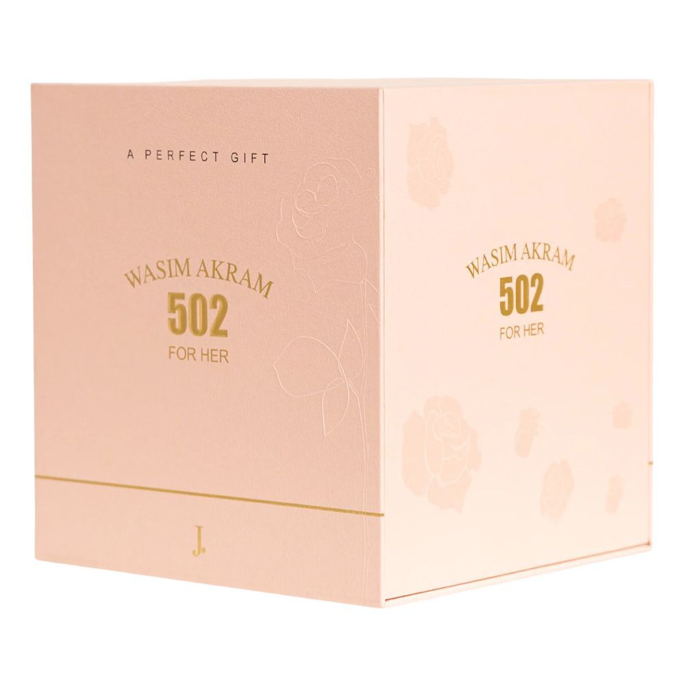 Junaid Jamshed J. Wasim Akram 502 Gift Set: Eau de Parfum+Body Lotion ...