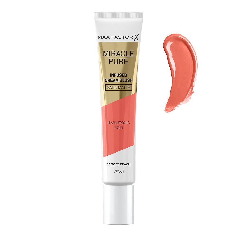 Max Factor Miracle Pure Satin Matte Cream Blush with Hyaluronic Acid ...