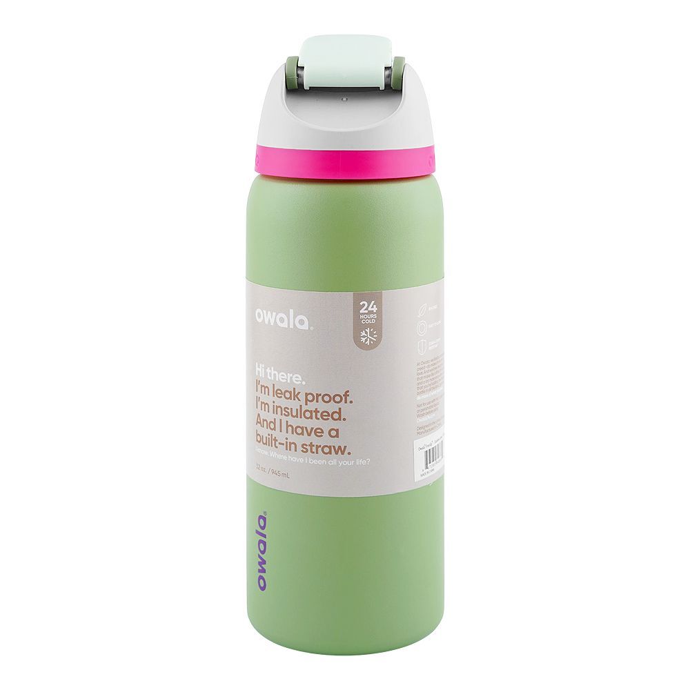 Owala Stainless Steel Insulated FreeSip Water Bottle, Leakproof, 24H ...