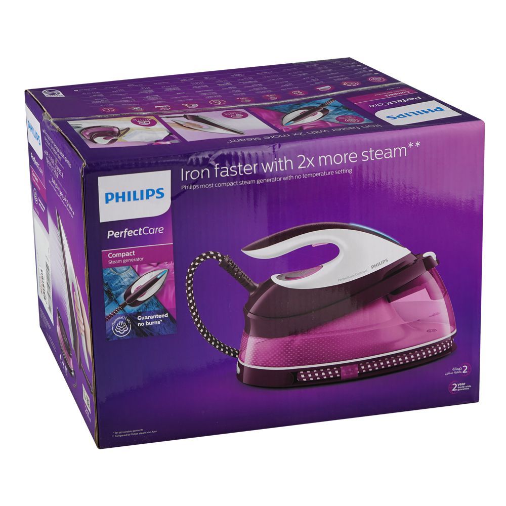 Philips Perfectcare Compact Steam Generator Iron, 1500ml Water Tank ...