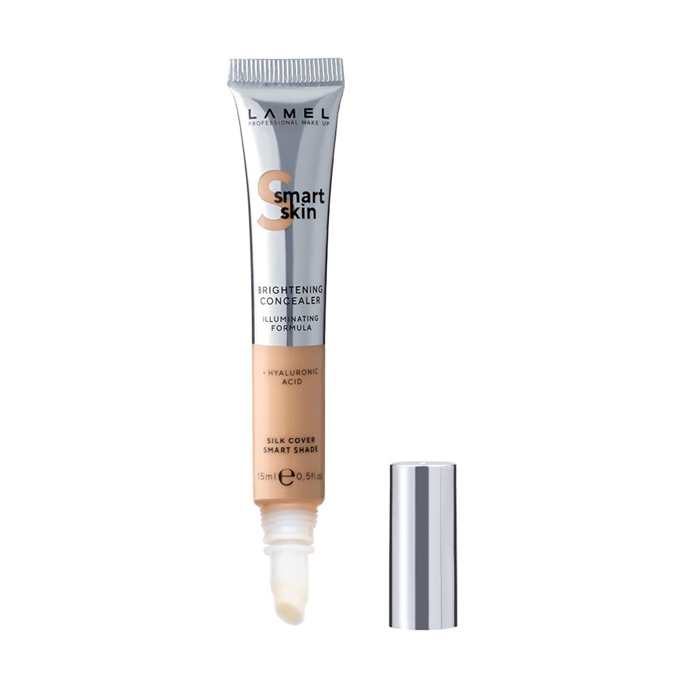 Lamel Smart Skin Brightening Concealer with Hyaluronic Acid, 15ml, 403 ...