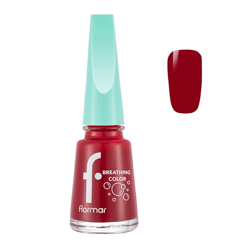 Flormar Breathing Color Nail Polish, 11ml, 018 Rich Girl