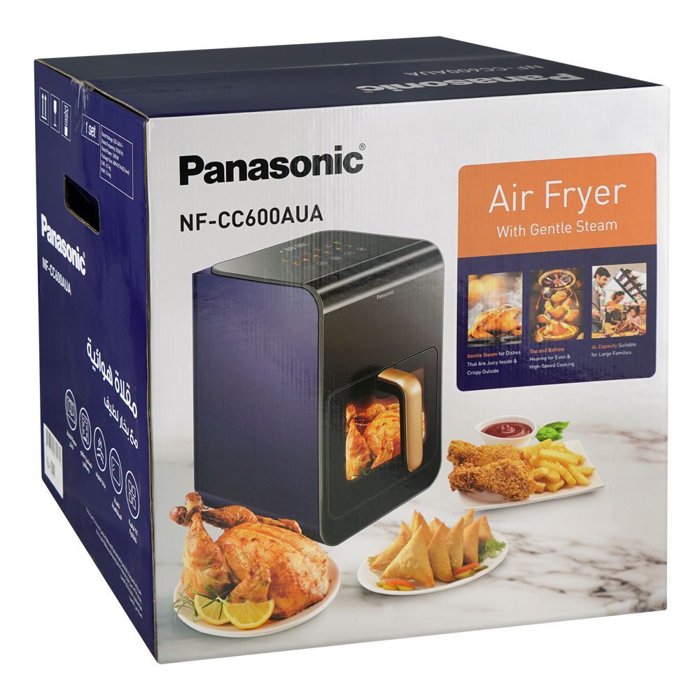Panasonic Air Fryer, 1450W, 6 Liter Capacity, NF-CC600AUA